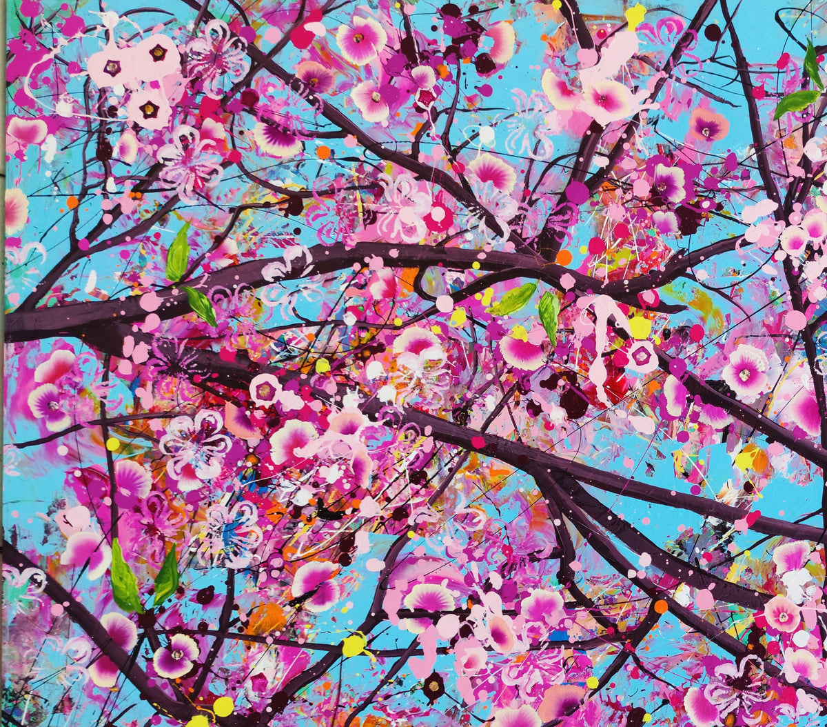 Cherry Blossom Kiss – Angie Wright Art