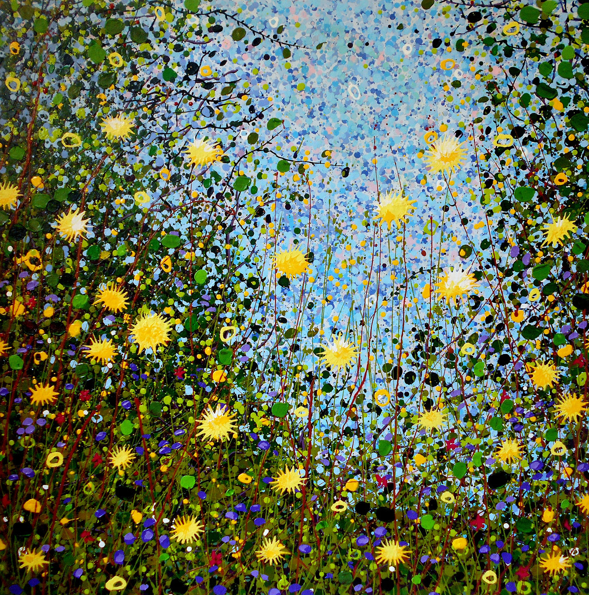 The dandelion patch – Angie Wright Art