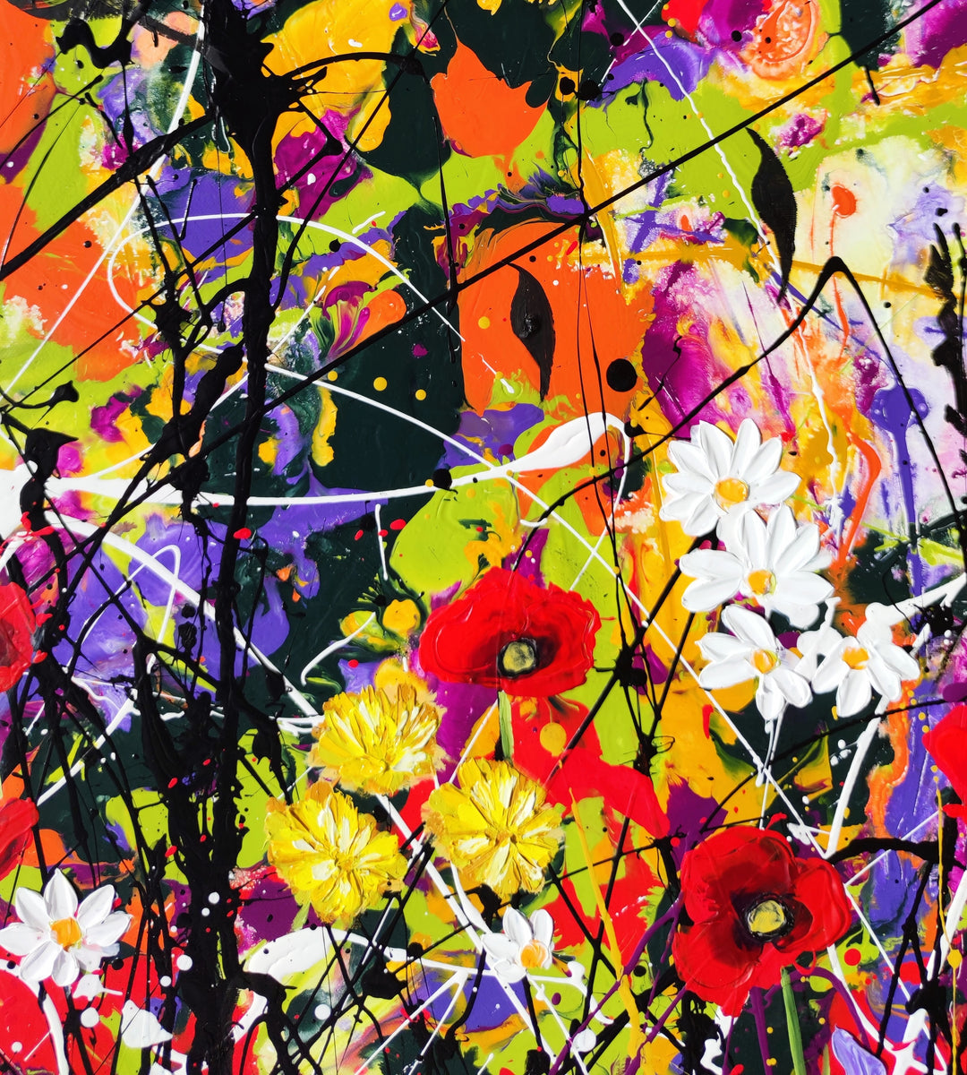 Bloomstruck - A Jackson Pollock Love Affair – Angie Wright Art