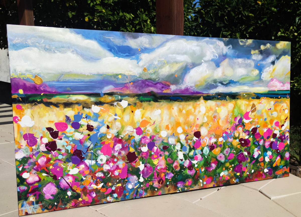 Wildflower Rhapsody – Angie Wright Art