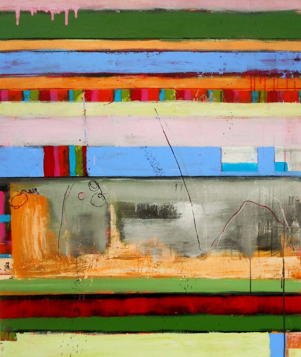 The Holiday - Large Painting – Angie Wright Art