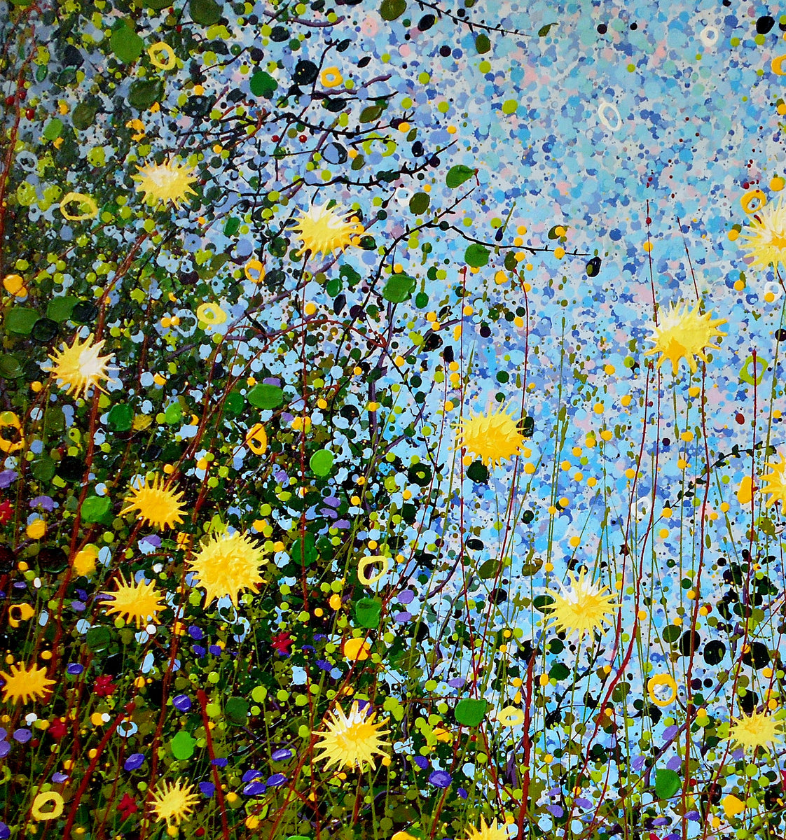 The dandelion patch – Angie Wright Art